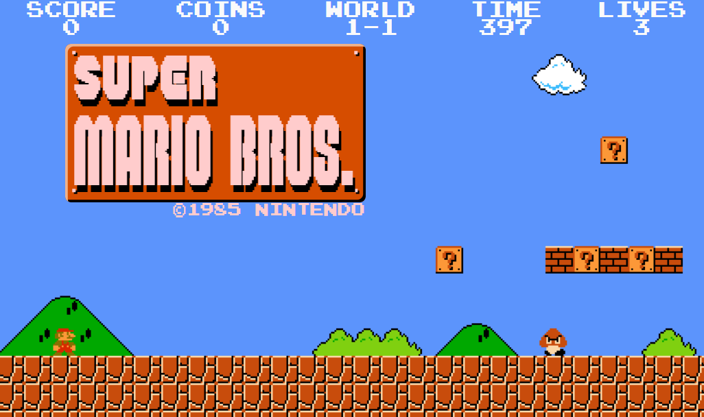 The history of Super Mario Bros